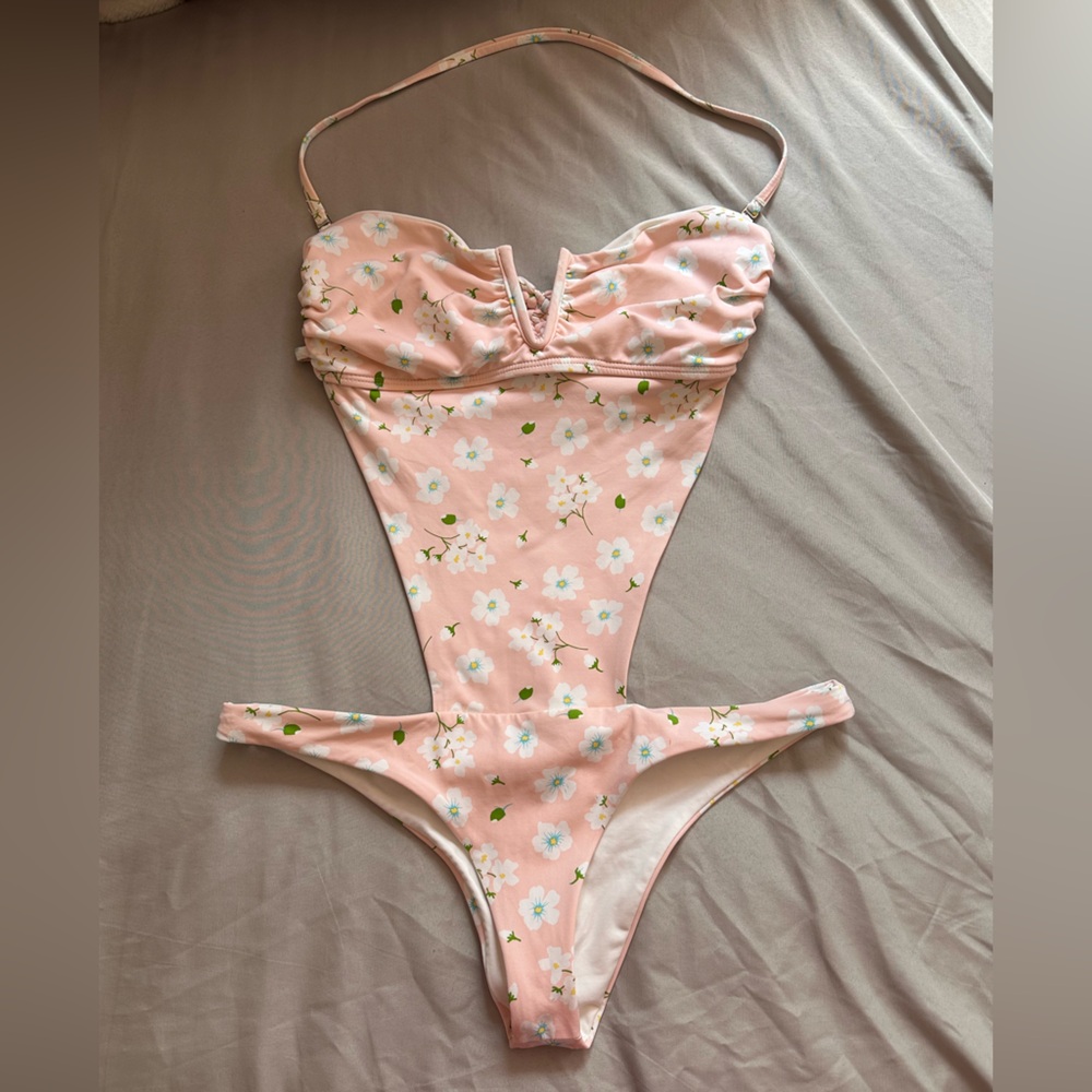 Frankie S Bikinis One Piece Swimsuit Size Medium Gem